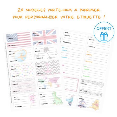 Travel Earth : l'étiquette de valise au top | Travel Earth